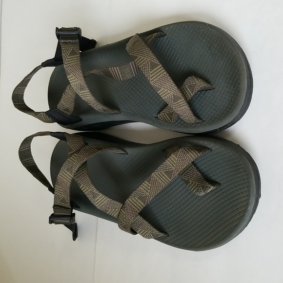 Chaco | Shoes | Chaco Z2 Green Black Classic Sandals Size | Poshmark